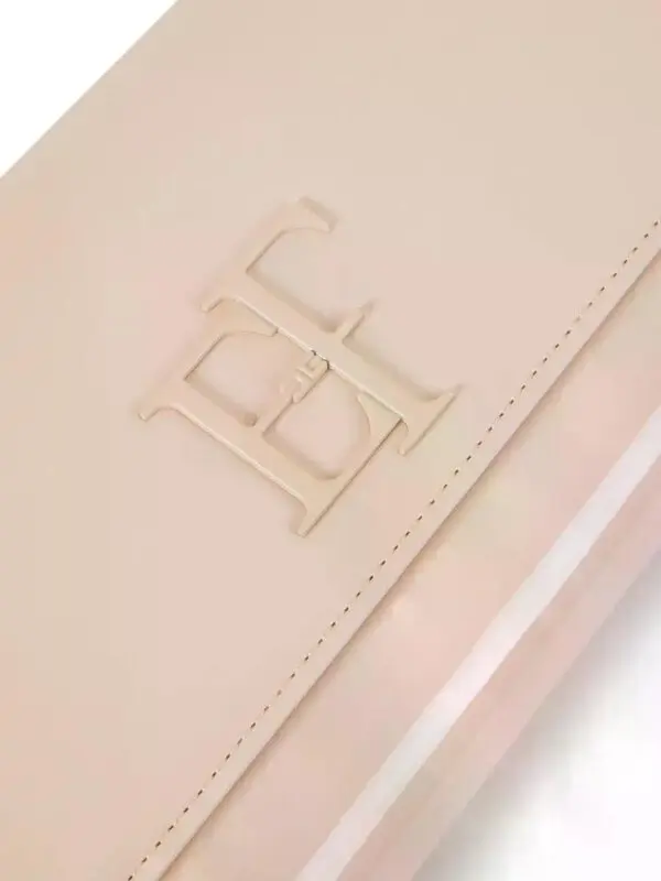 Elisabetta Franchi Patent-leather Clutch Bag