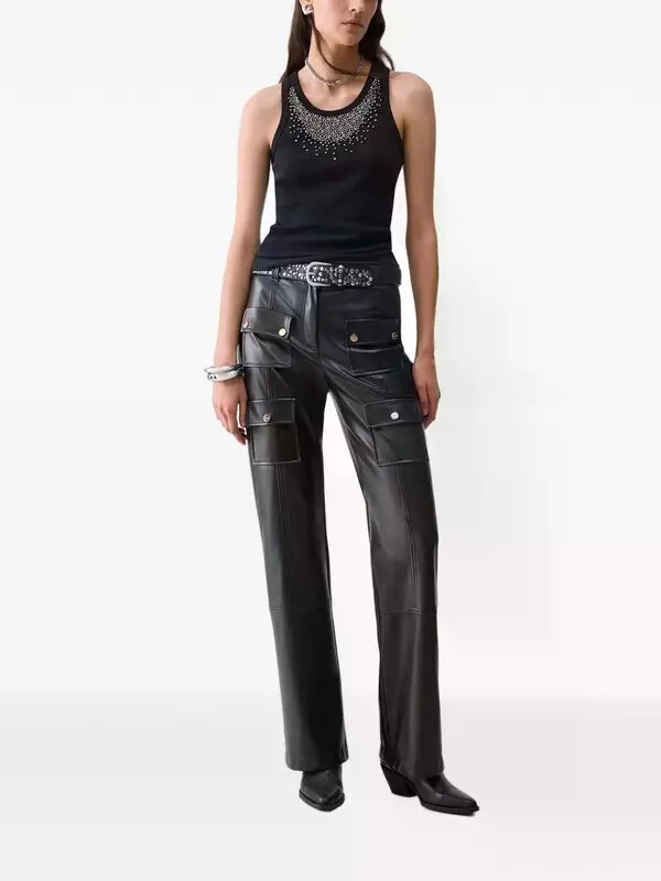 Liu Jo Coated Fabric Trousers
