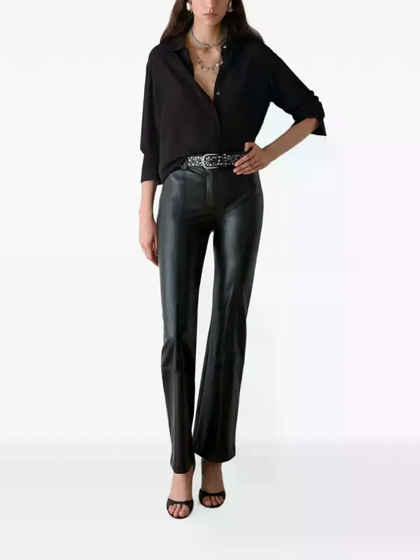 Liu Jo Coated Fabric Trousers