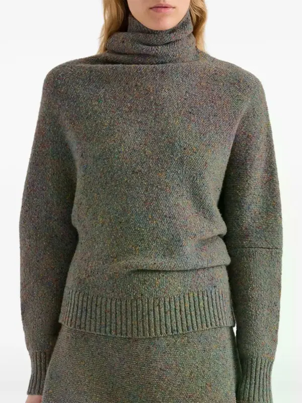Proenza Schouler Abie Sweater In Donegal Knit