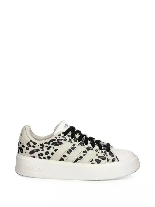 Adidas Leopard-print Platform Sneakers - Neutrals