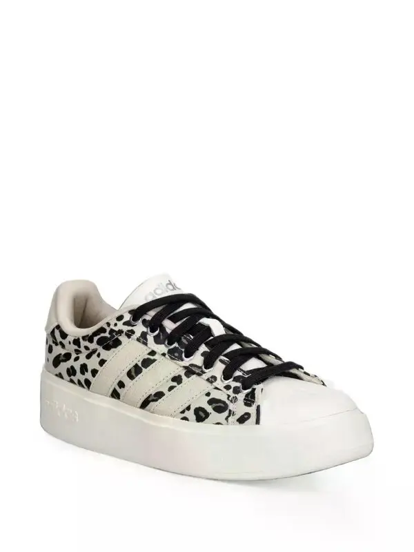 Adidas Leopard-print Platform Sneakers