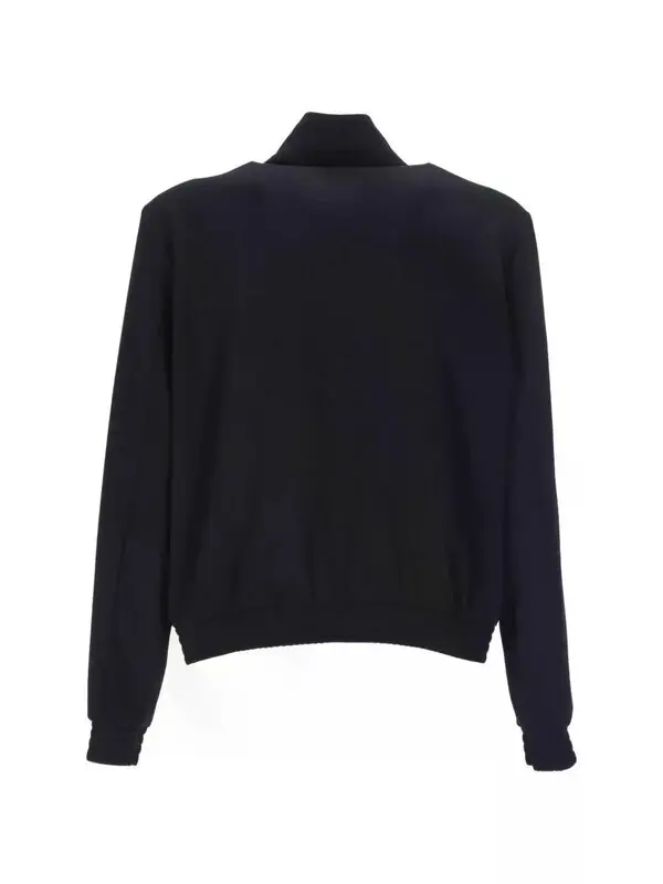 Emporio Armani Zip-up Ribbed-trim Jacket