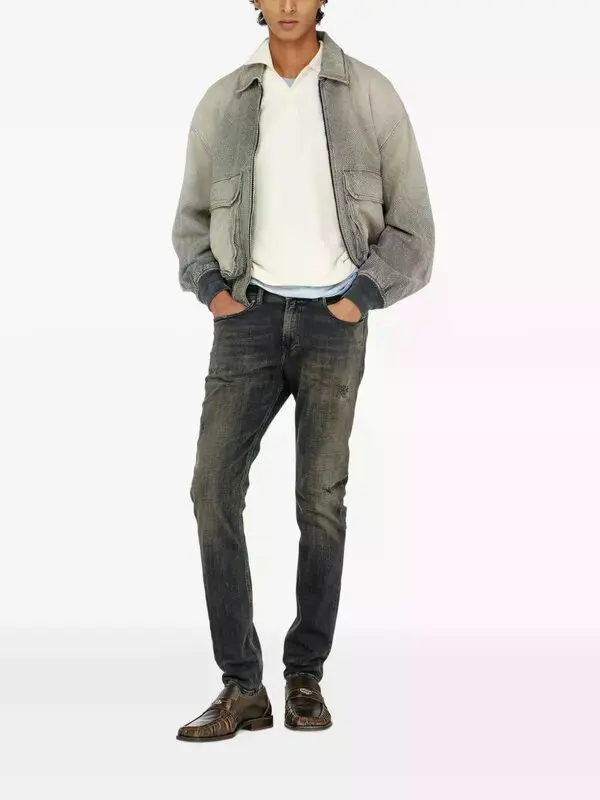 DIESEL® Sleenker Skinny Low-waist Jeans - Grey