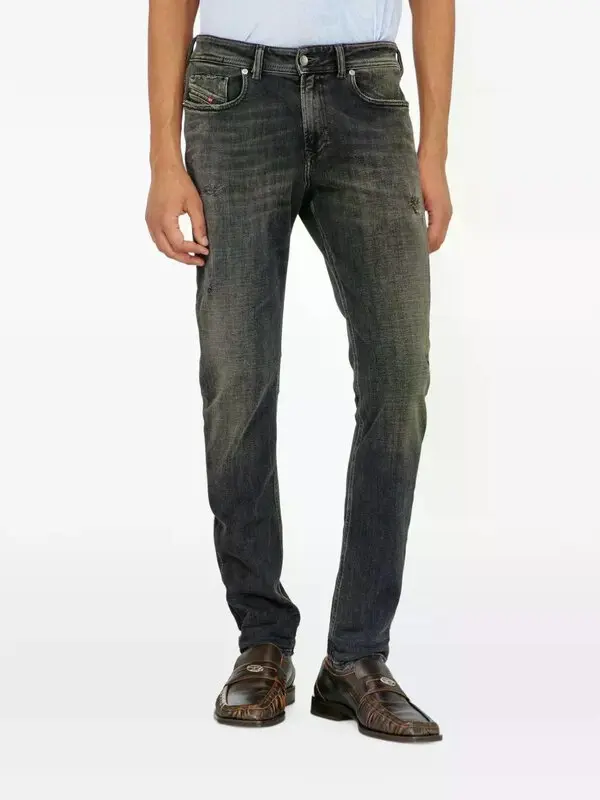 DIESEL® Sleenker Skinny Low-waist Jeans - Grey
