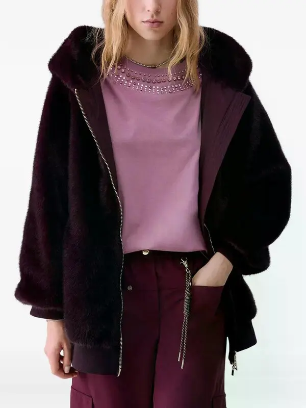 Liu Jo Oversized Teddy Jacket