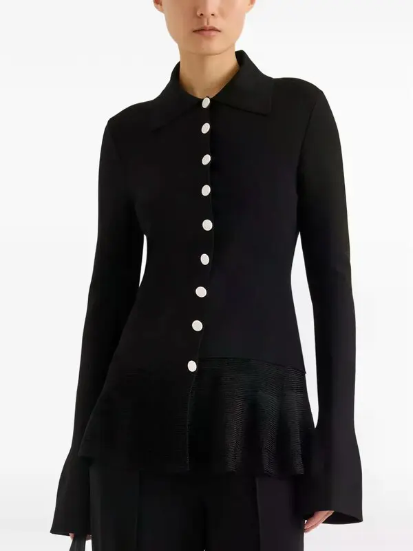 Proenza Schouler Martina Jacket In Compact Stretch Viscose