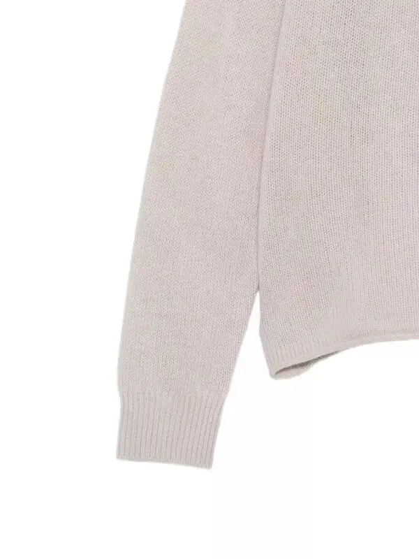 LUISA CERANO Mock-neck Raglan-sleeve Sweater