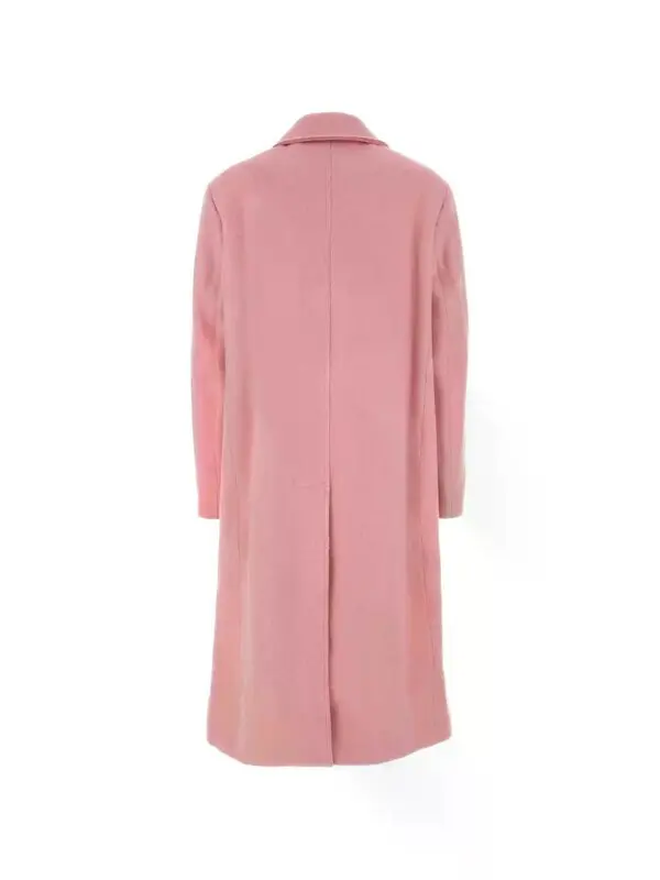 JIL SANDER Concealed-fastening Wool Coat