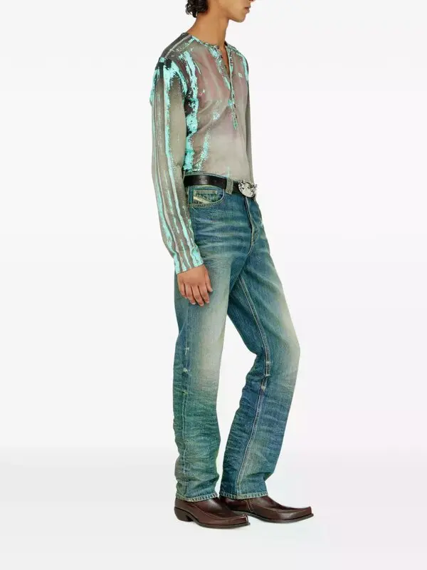 DIESEL® Regular-jeans High-waist 1991 D-voeed