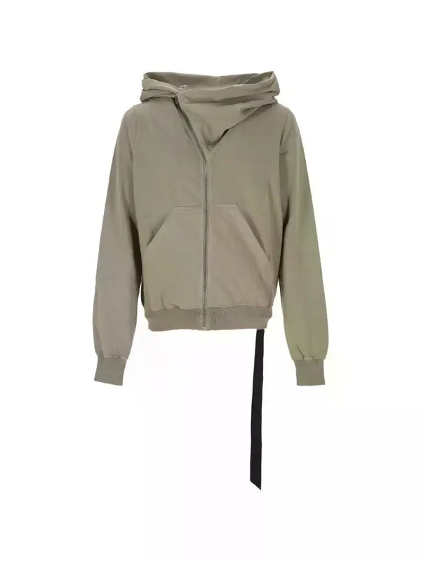 Rick Owens Asymmetric Zip-up Hoodie