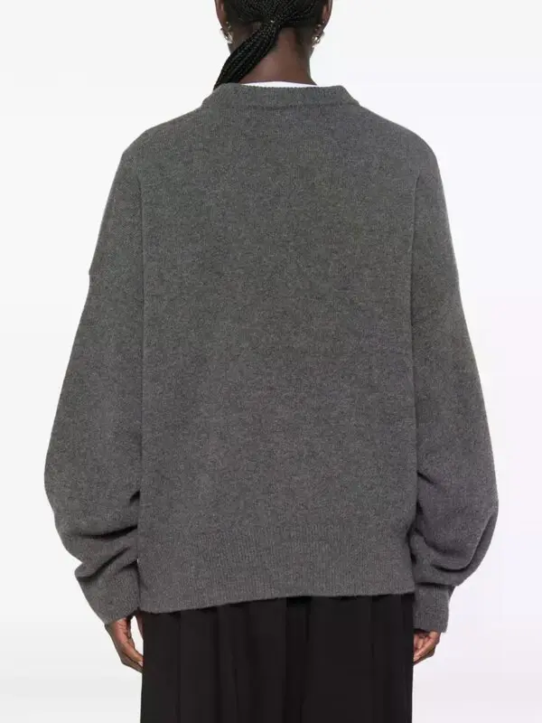 RÓHE Crew Neck Dropped-shoulder Sweater