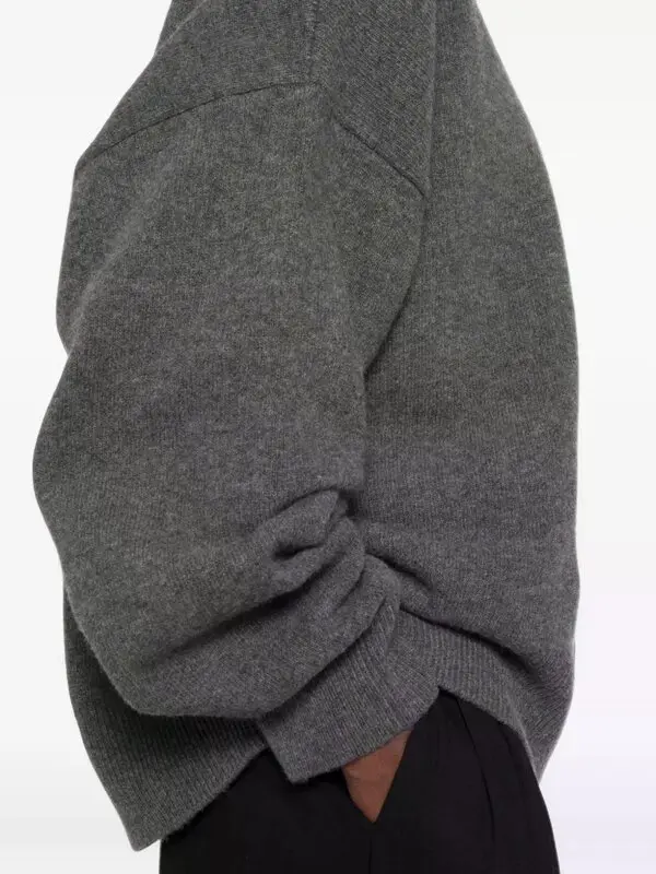 RÓHE Crew Neck Dropped-shoulder Sweater