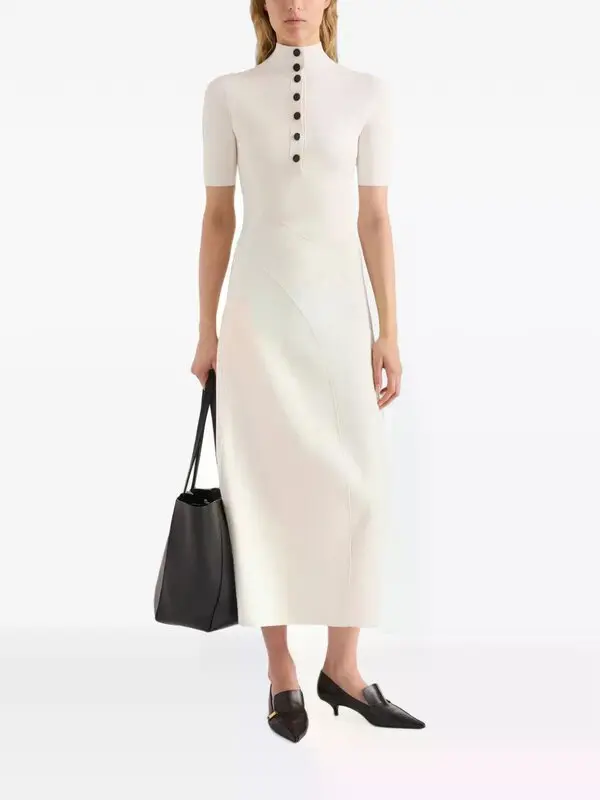 Proenza Schouler Mathilde Dress In Compact Stretch Viscose