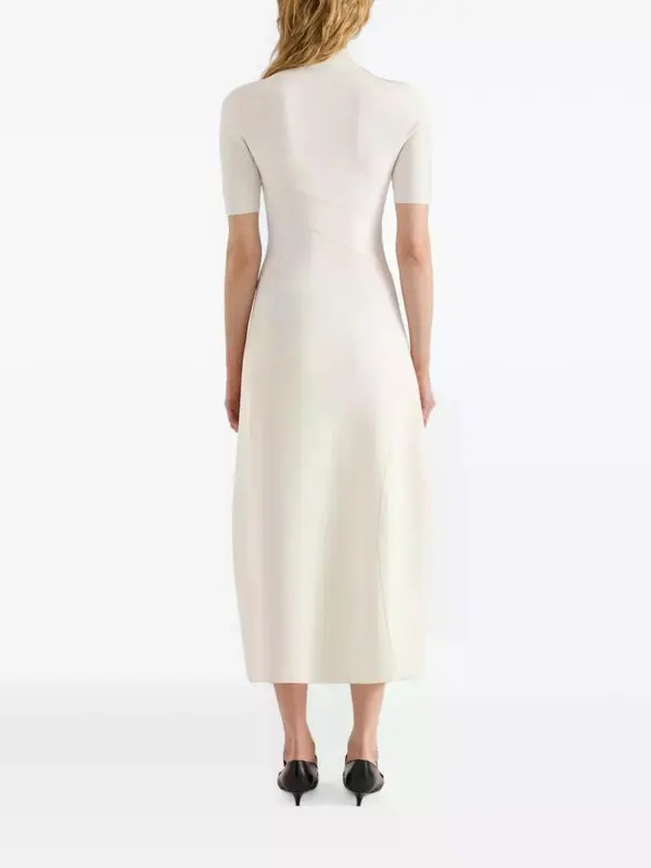 Proenza Schouler Mathilde Dress In Compact Stretch Viscose