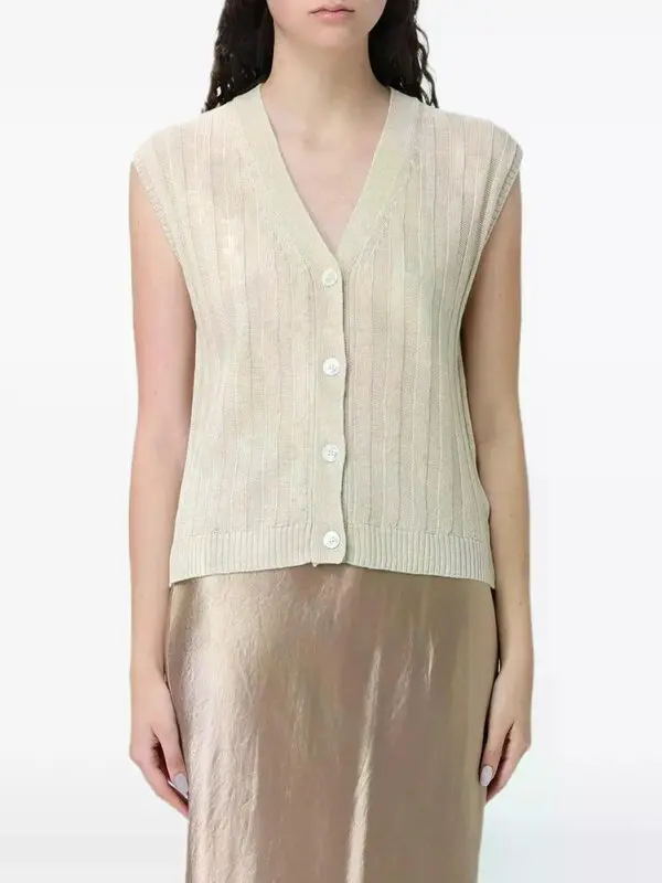 Max Mara Linen Gilet