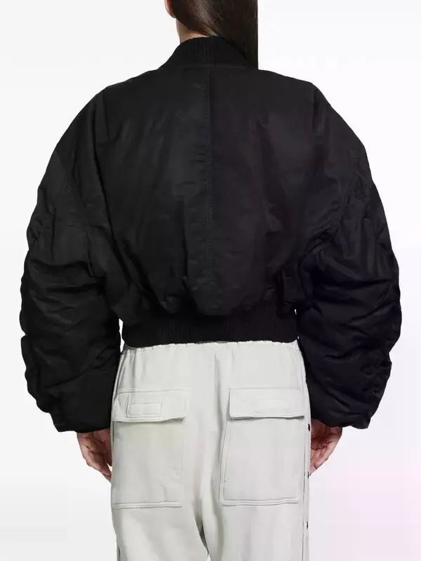 Rick Owens Secchia Cropped Bomber Jacket