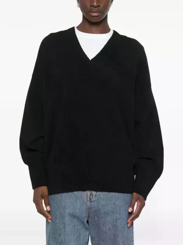 RÓHE V-neck Knitted Sweater