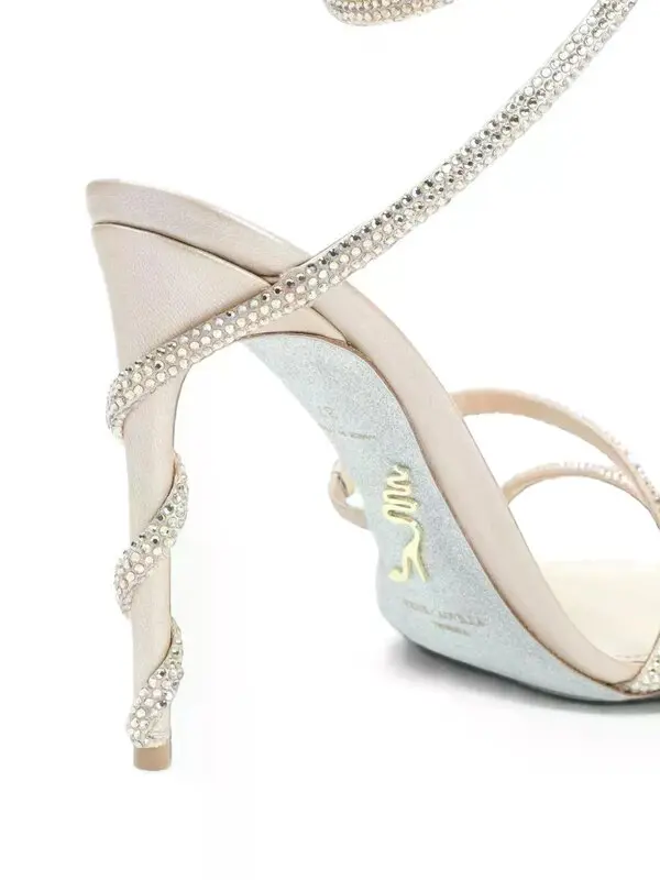 Rene Caovilla Cleo Crystal-embellished Sandals