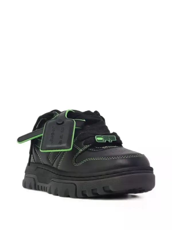 Off-White Out Of Office Chunky Leather-blend Sneakers
