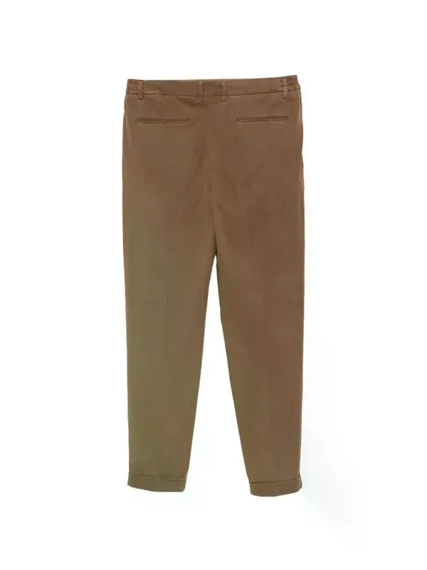 Alpha Industries Pleated Tapered-leg Trousers