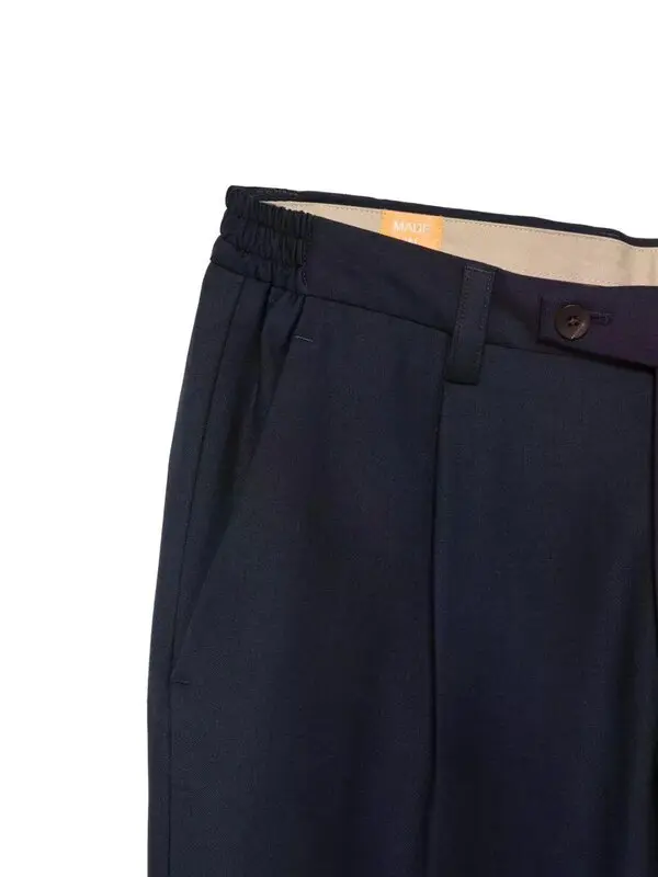 Alpha Industries Pleated Wool Trousers
