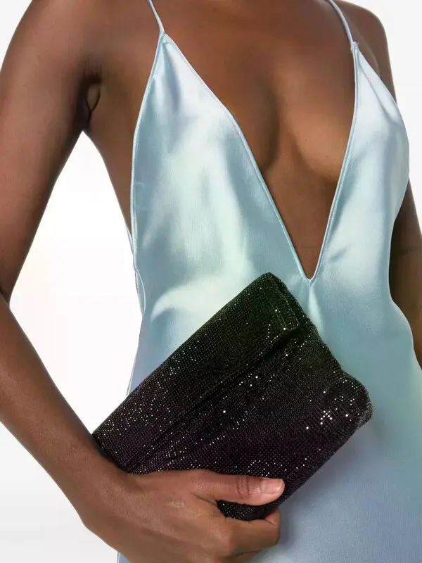 TWENTY FOURHAITCH Mini Varadero Crystal-embellished Clutch Bag