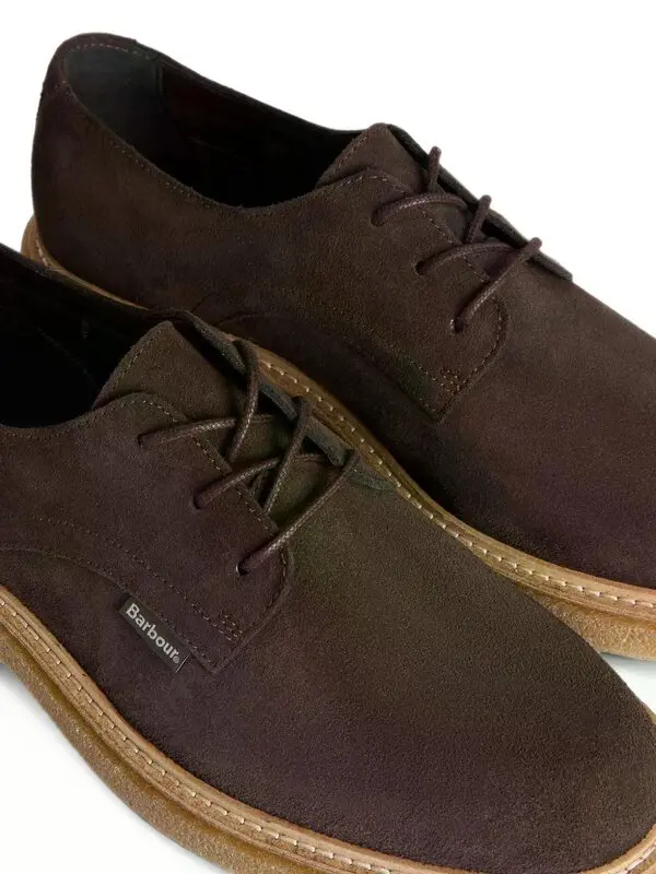 Barbour Harefield Suede Derby Shoes