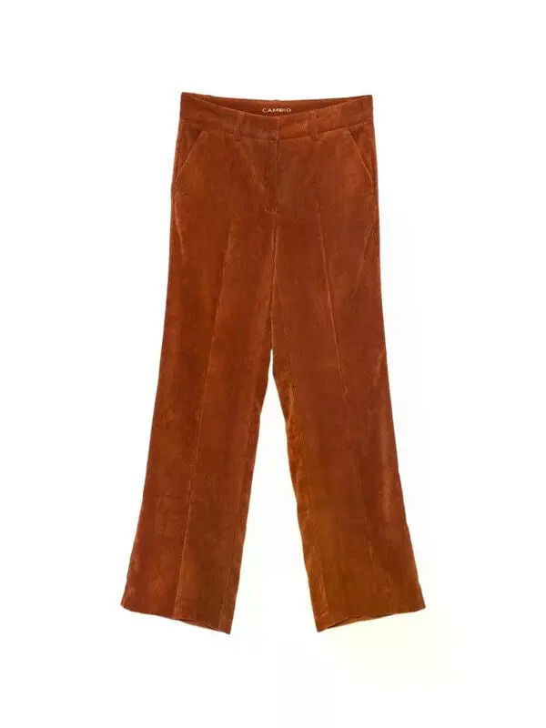 CAMBIO Amelie Corduroy Trousers - Brown