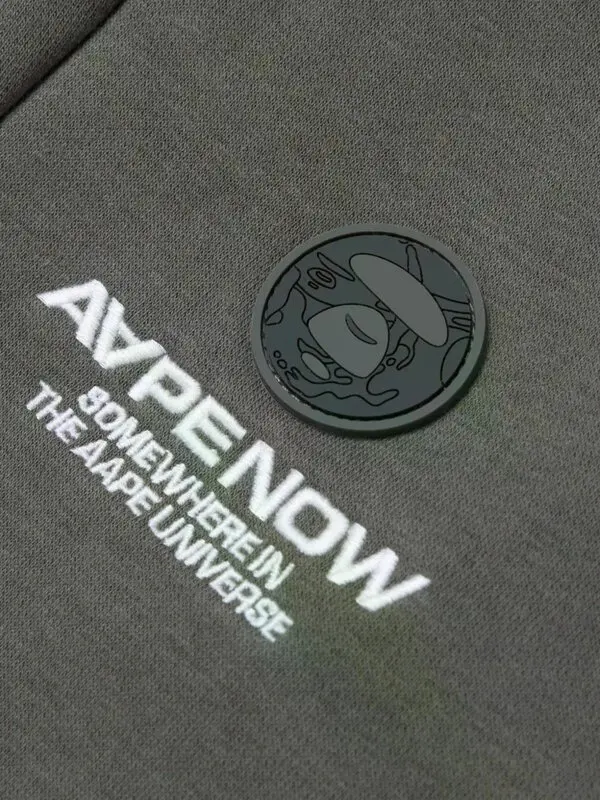 AAPE BY *A BATHING APE Moonface-patch Track Pants