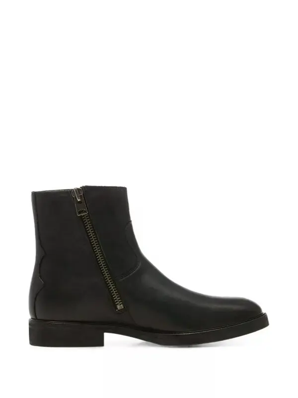 ALLSAINTS Lang Zip-fastening Leather Boots - Black