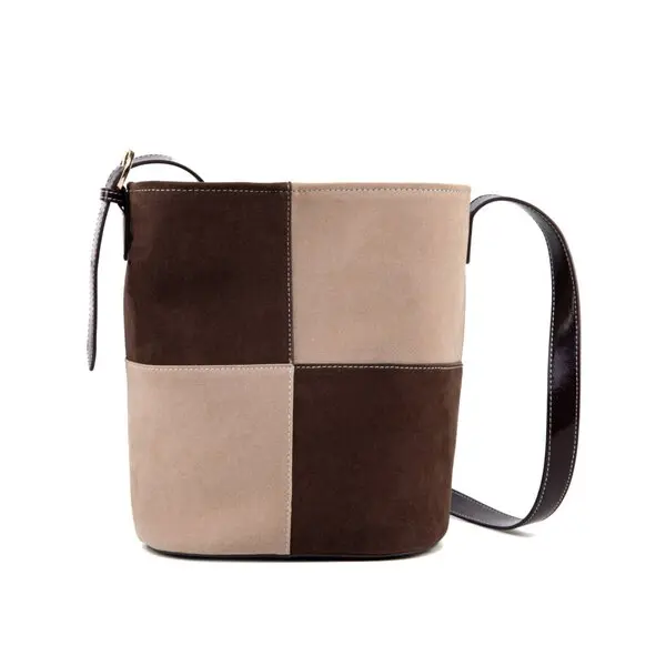 MKF COLLECTION - J'OMOR Neutrals Arianna Bucket Bag Coffee Beige - Beige/brown