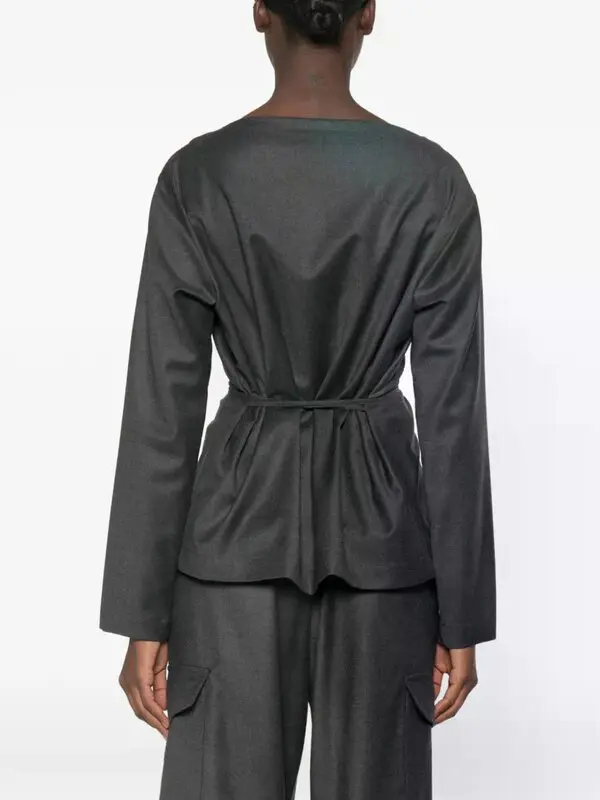 Barena Venezia Belted Boat-neck Top