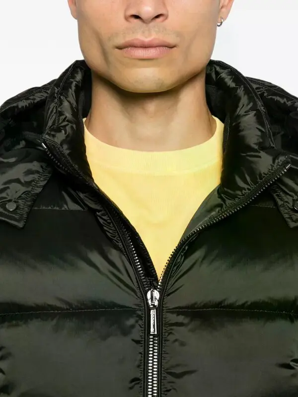MOORER Brett Quilted Hooded Jacket
