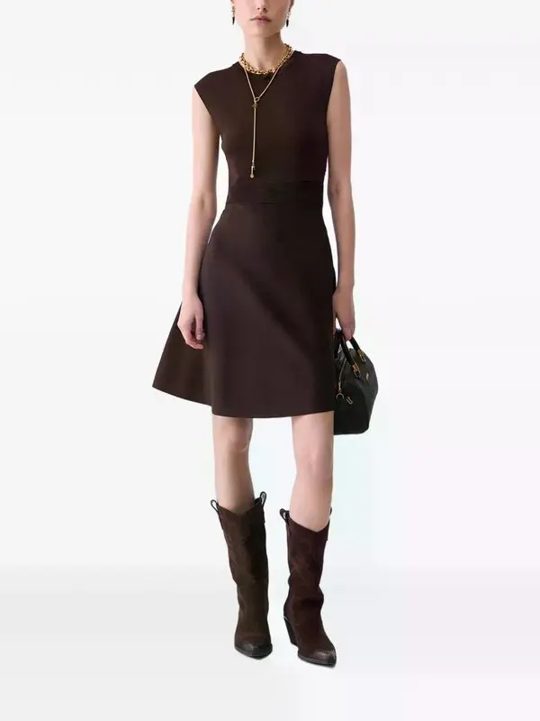 Liu Jo Knit Dress With Lace Detail
