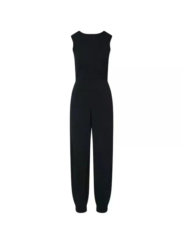 Liu Jo Long Knitted Jumpsuit - Black