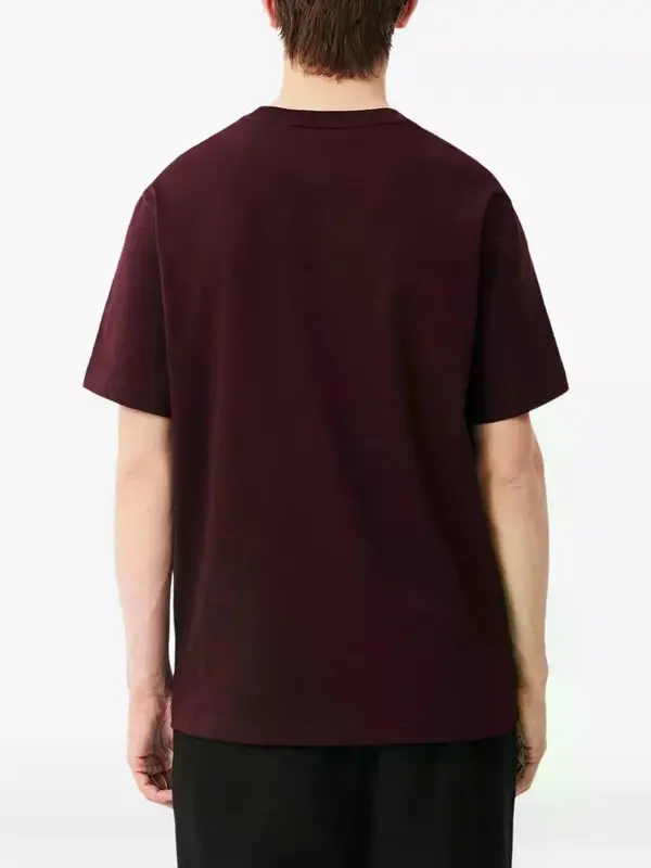 Lacoste Logo-patch Crew-neck T-shirt