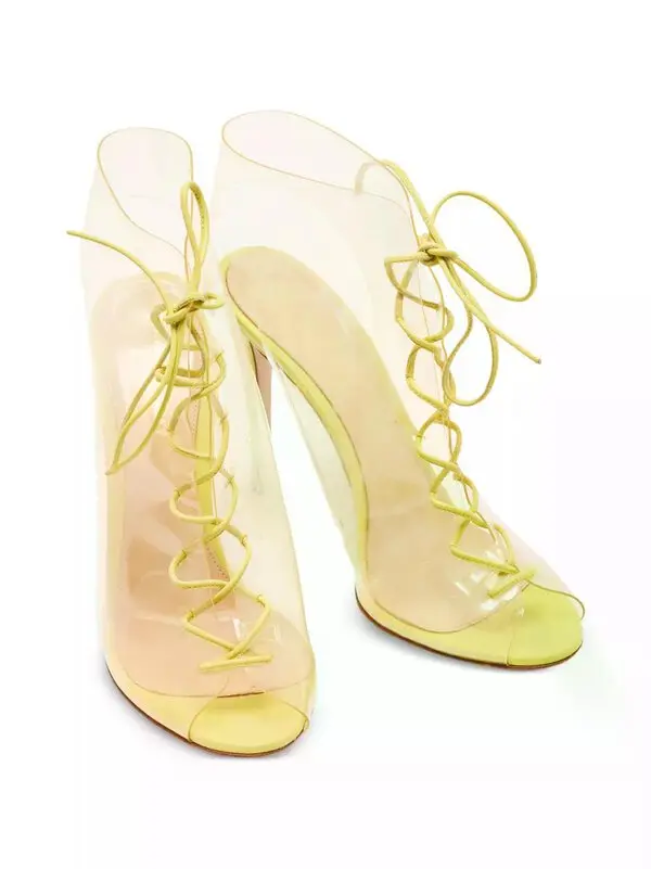 GIANVITO ROSSI Helmut Lace-up Ankle Boots