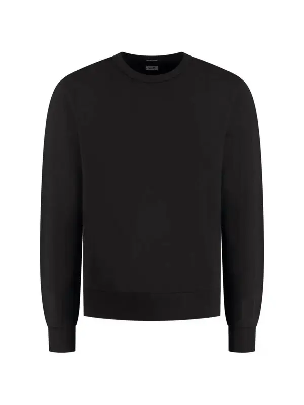 C.P. COMPANY Metropolis Series Logo-patch Sweater - Black