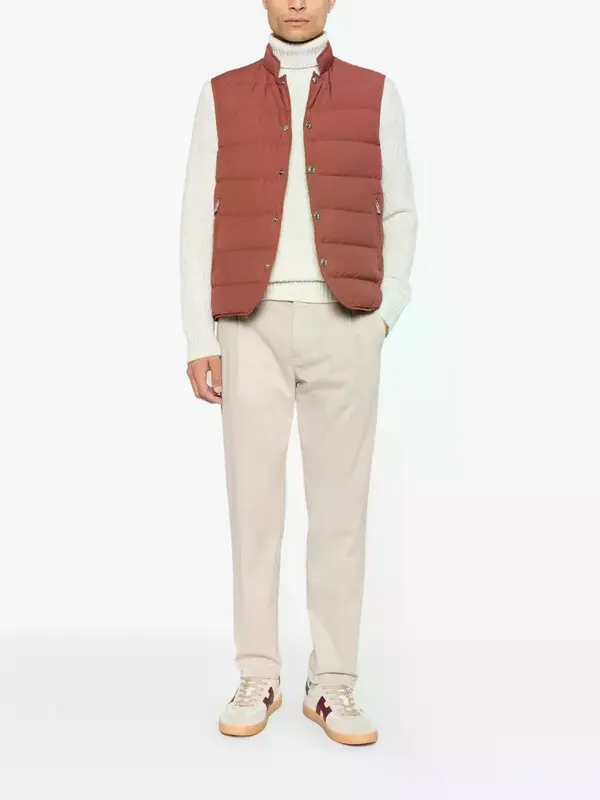 Eleventy Pleated Drawstring Waist Trousers - Neutrals