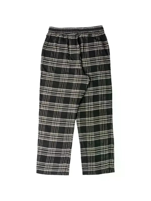 Chrome Hearts After School Leather Cross Patch Trousers