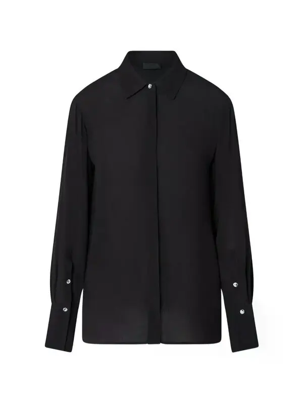 Liu Jo Crepe De Chine Shirt - Black
