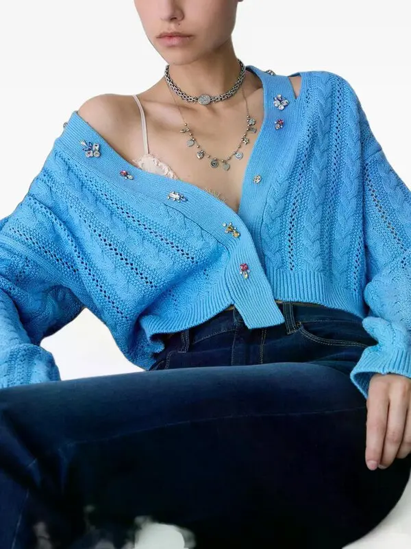 Liu Jo Cardigan With Jewel Embroidery