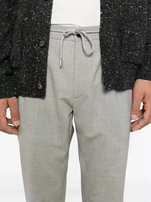 Eleventy Drawstring-waistband Trousers
