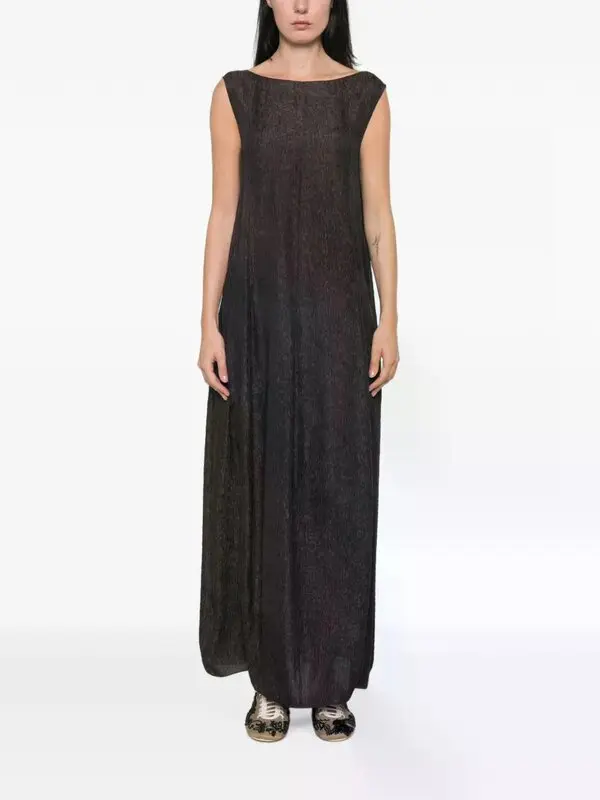 CORTANA Anhelo Textured Maxi Dress