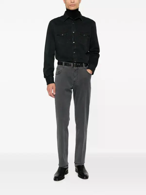 TOM FORD Long-sleeve Denim Shirt