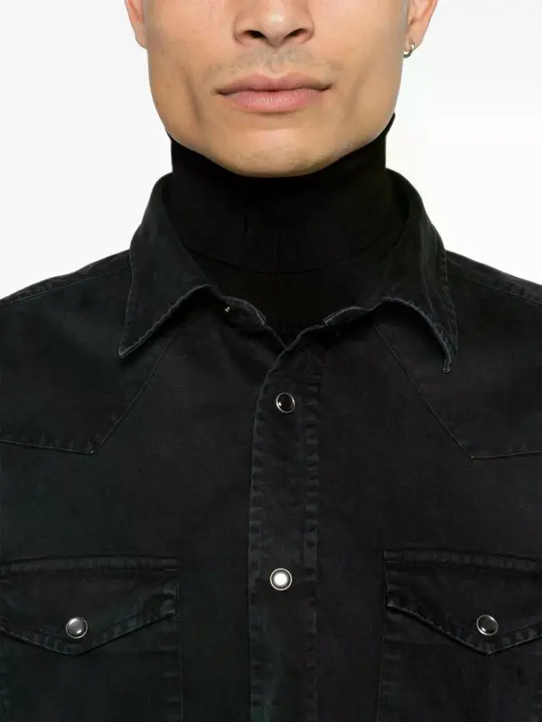 TOM FORD Long-sleeve Denim Shirt
