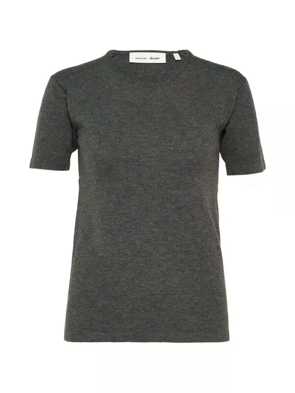 Fear Of God Logo Patch Crewneck T-shirt
