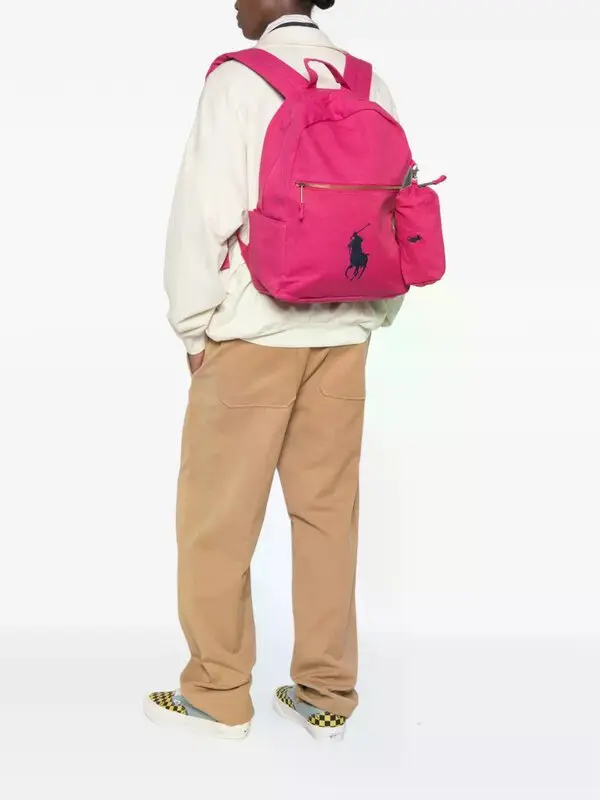 Polo Ralph Lauren Pony Motif Backpack - Pink