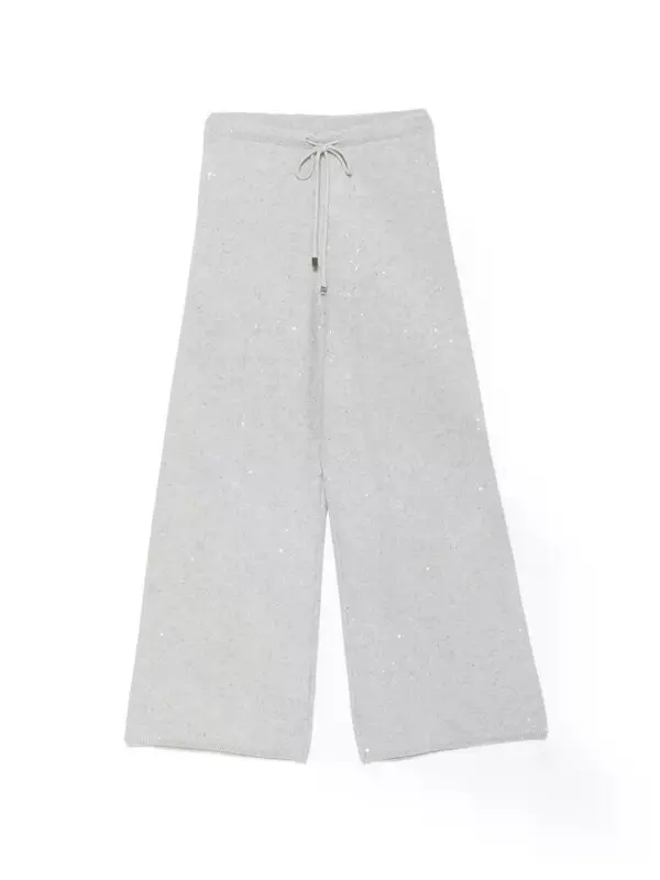 Antonelli Firenze Sequin Embellished Drawstring Trousers